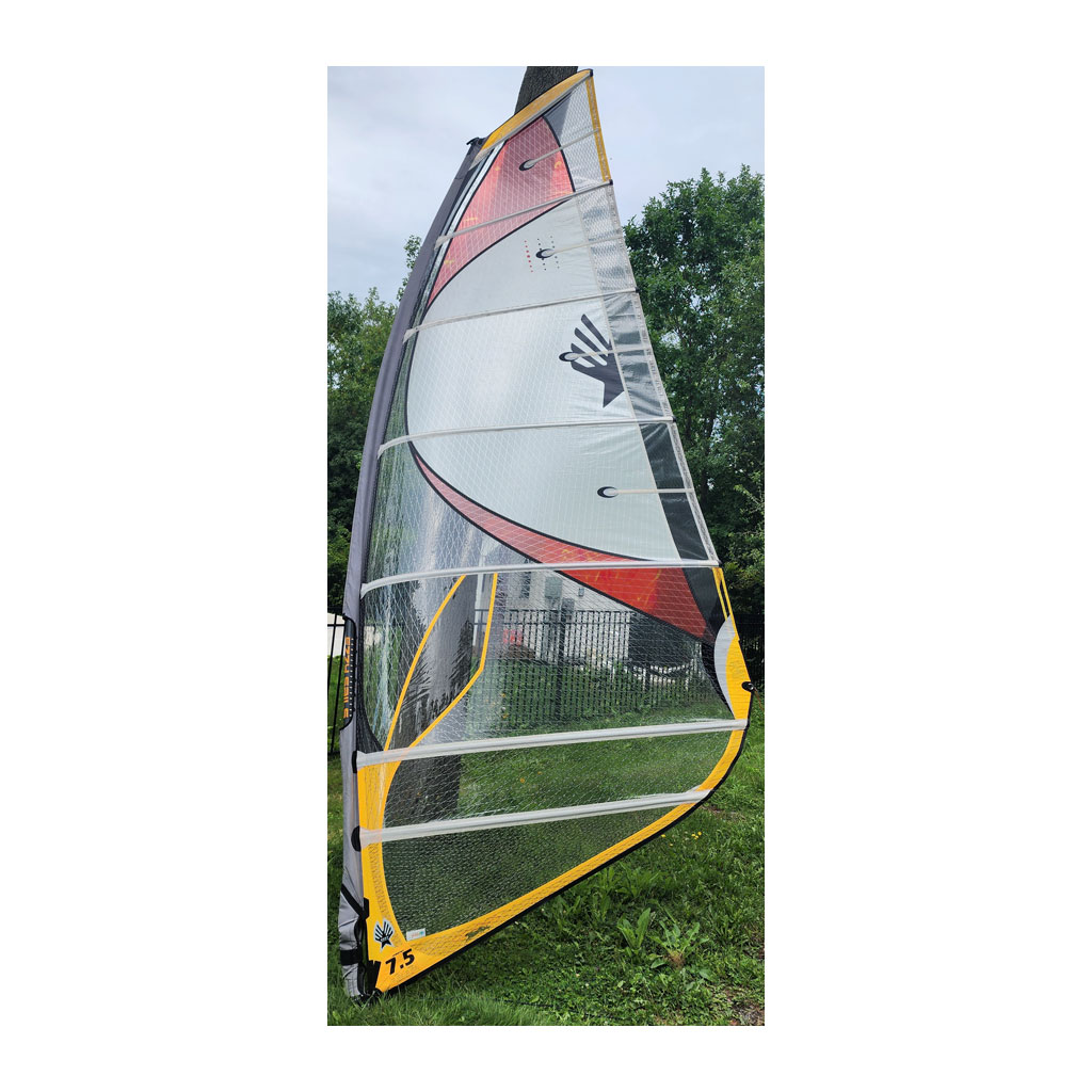 EZZY Cheetah 7.5 Windsurfing Freeride Sail Used - Curtis Sport Connection